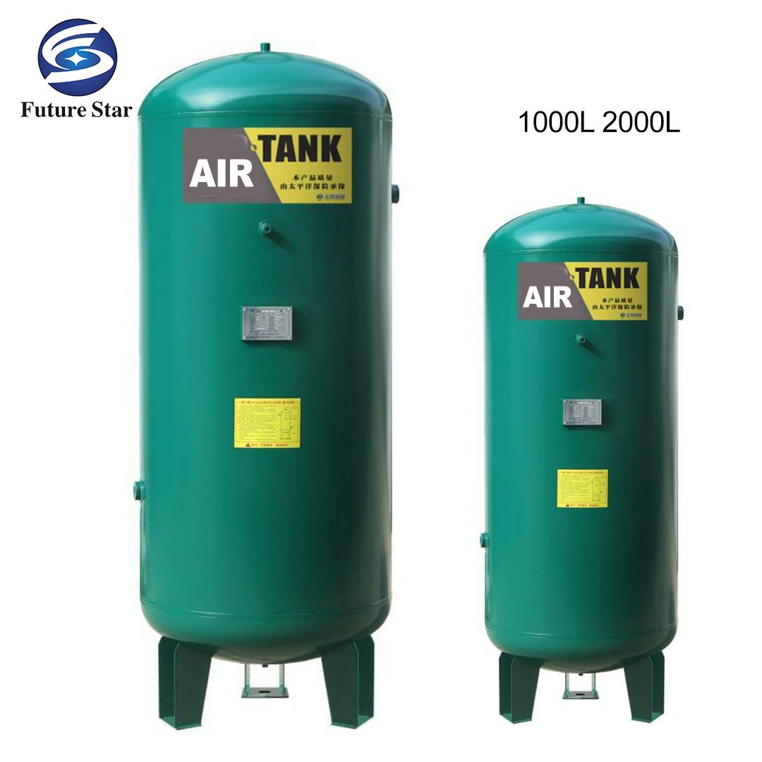 Future Star Compressor Air Tank 1000 2000 Liter Air Compressor Receiver ...