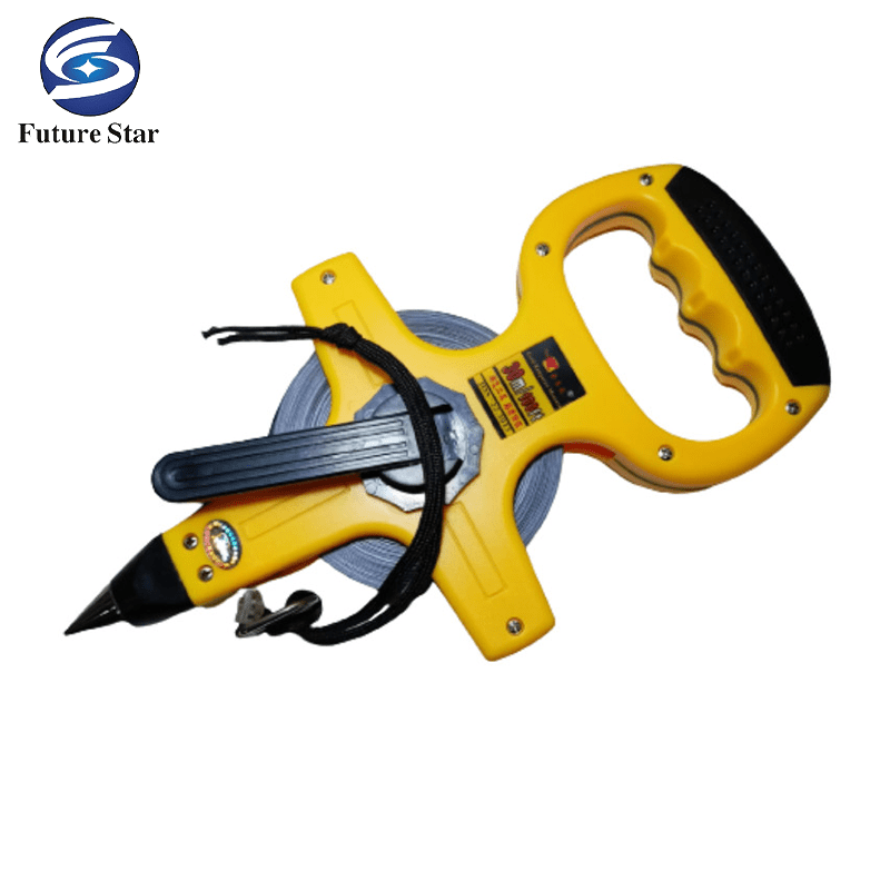 Meteran Roll Meteran Tancap Tanah 30 meter 50 meter FIBER ROLL PANJANG ...