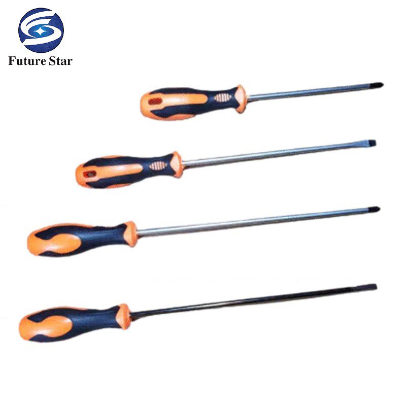 Import Screwdriver Long Magnetic Rubber Handle Magnet Plus Minus ...