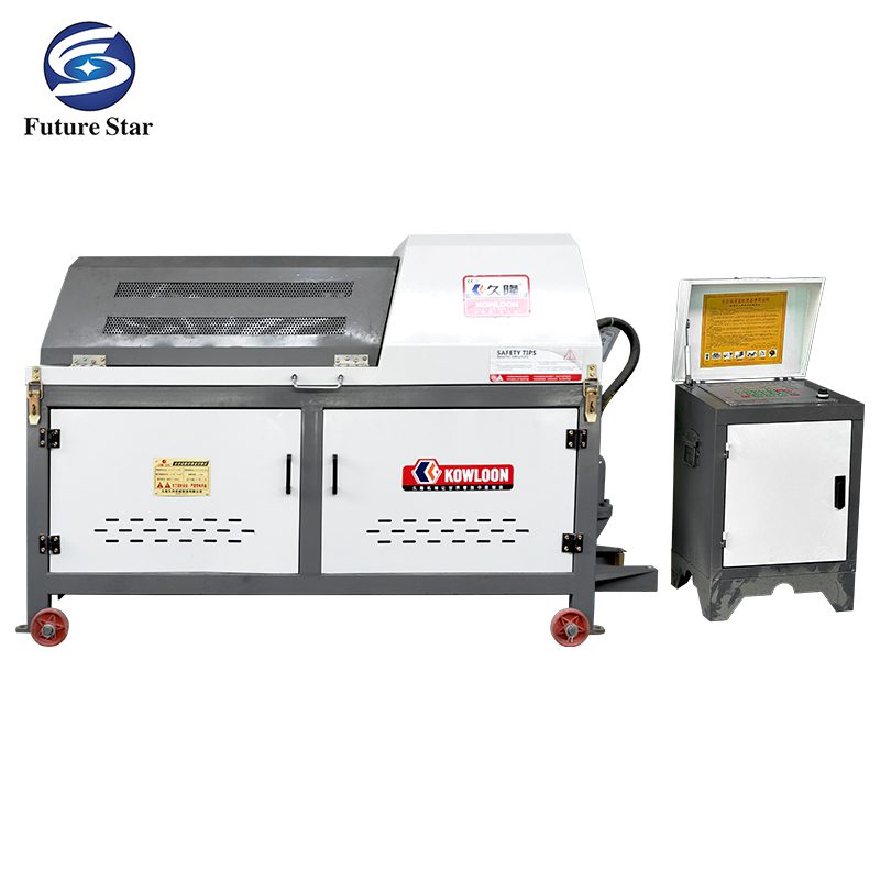 Mesin Pelurus Pemotong Besi YGT4-14 Steel Bar Straightening Cutting ...