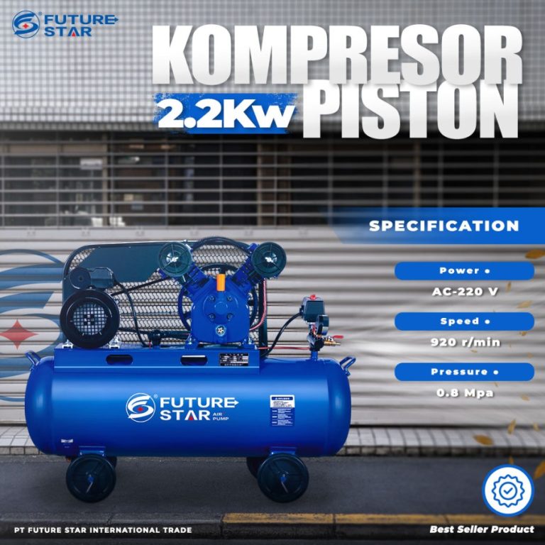 KOMPRESOR ANGIN 3HP/KOMPRESOR ANGIN LISTRIK/2 PISTON V-0.28/8 in stock ...