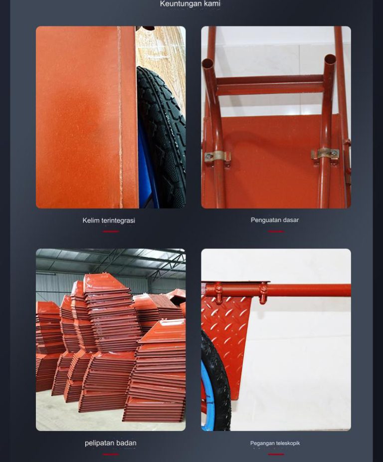 Gerobak Proyek 2 Roda / Gerobak Pasir 2 Roda Dumper Gerobak Listrik ...